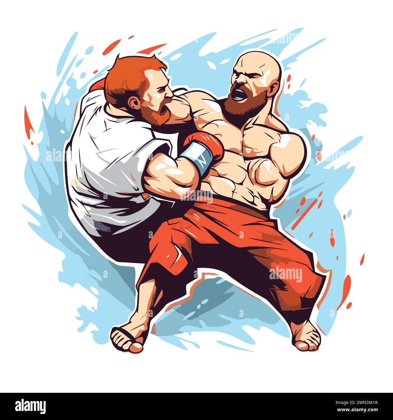 Mma vector vectors hi-res stock photography and images - Alamy