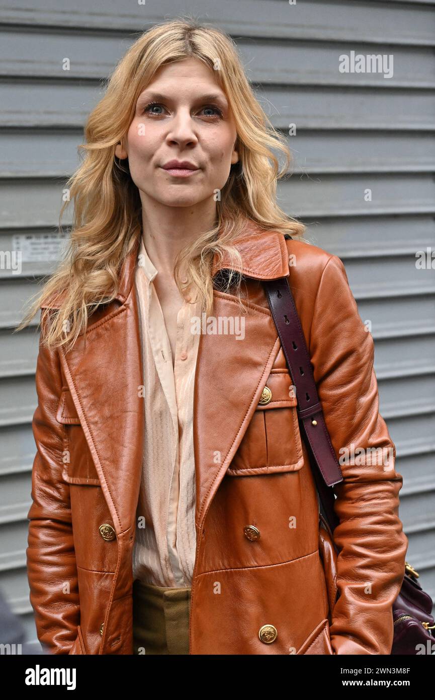 Clemence Poesia 2024 Paris, France. 29th Feb, 2024. Clemence Poesy