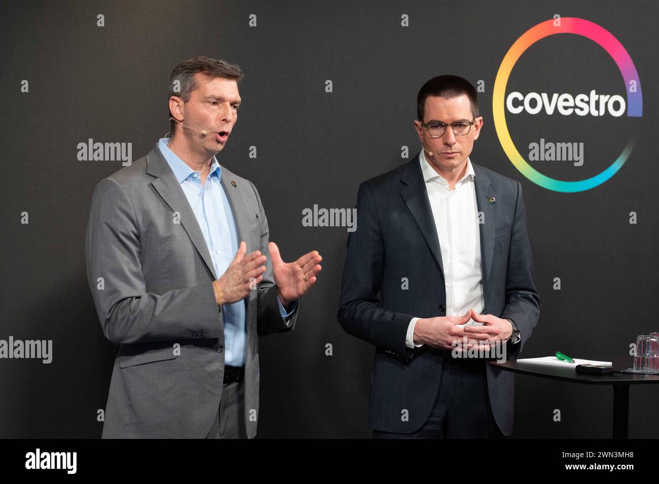 v.l. Dr. Markus STEILEMANN, Vorstandsvorsitzender, CEO, Christian BAIER, Finanzvorstand, CFO ...