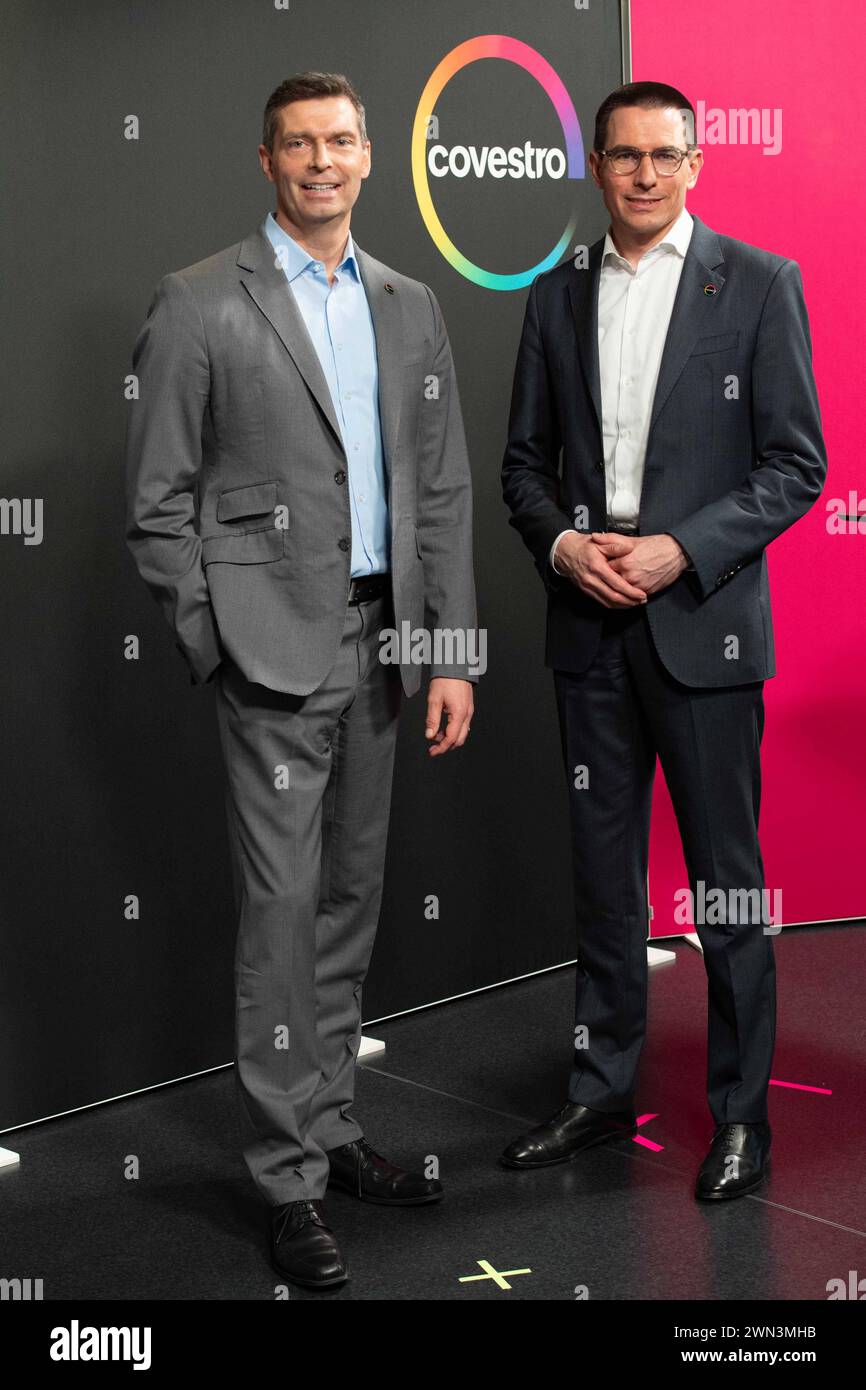 v.l. Dr. Markus STEILEMANN, Vorstandsvorsitzender, CEO, Christian BAIER, Finanzvorstand, CFO ...