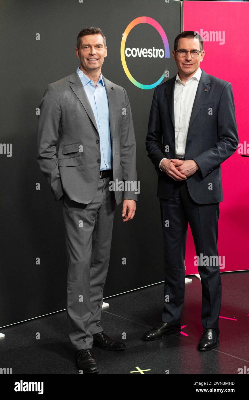 v.l. Dr. Markus STEILEMANN, Vorstandsvorsitzender, CEO, Christian BAIER, Finanzvorstand, CFO ...