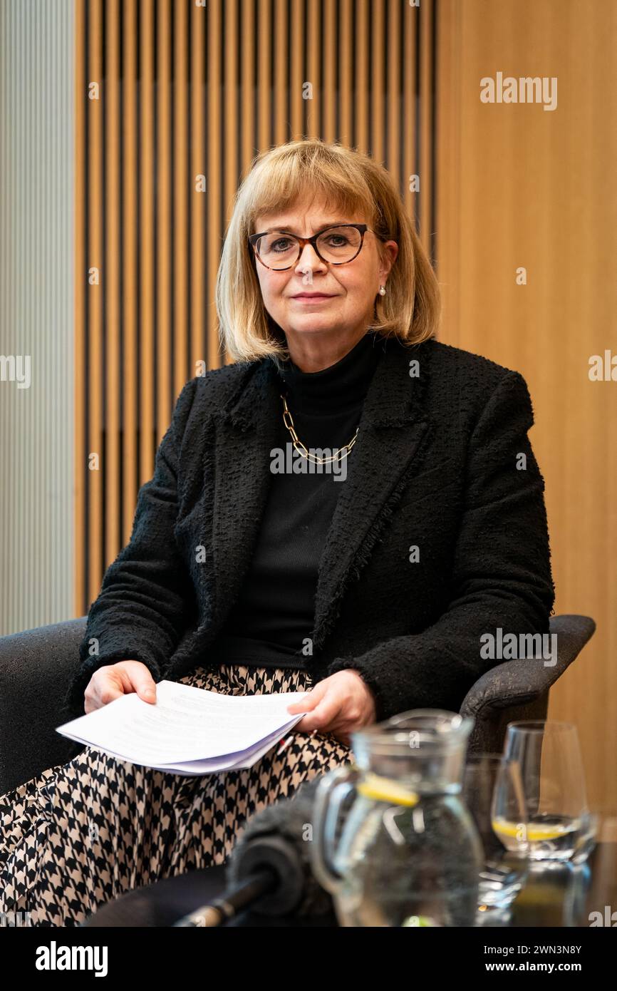 Inquiry chairwoman Lady Elish Angiolini after making a statement after ...