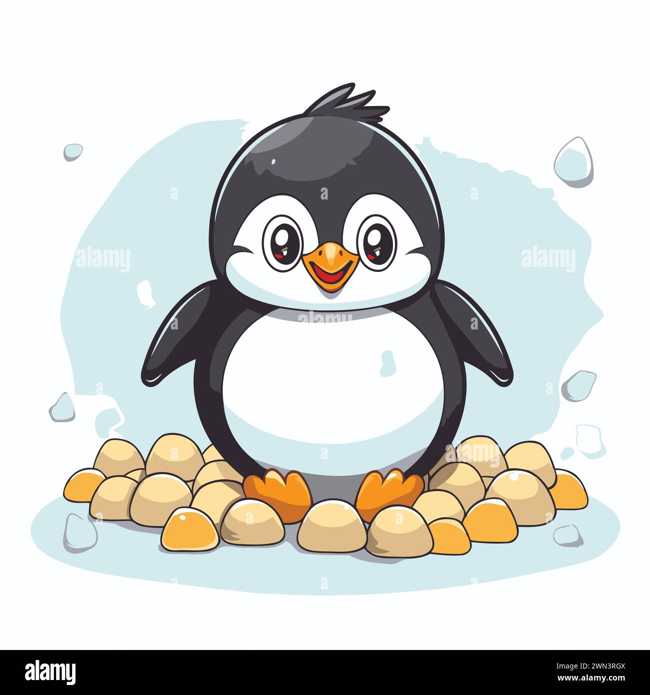 Penguin rock art hi-res stock photography and images - Alamy