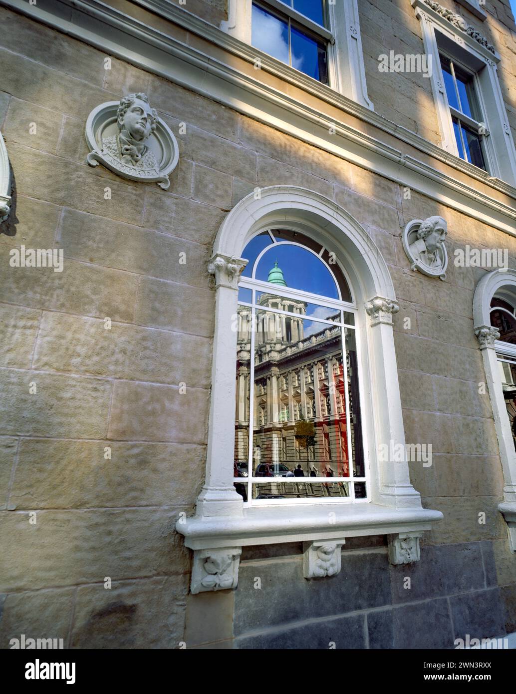 Belfast architecture details, Historic buildings, city centre, Northern ...