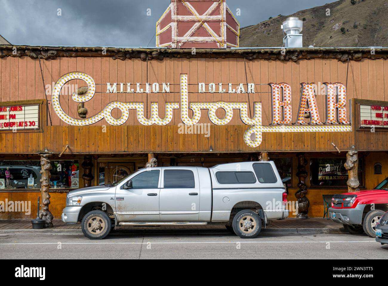 The legendary Million Dollar Cowboy Bar in Jackson, Wyoming has ...