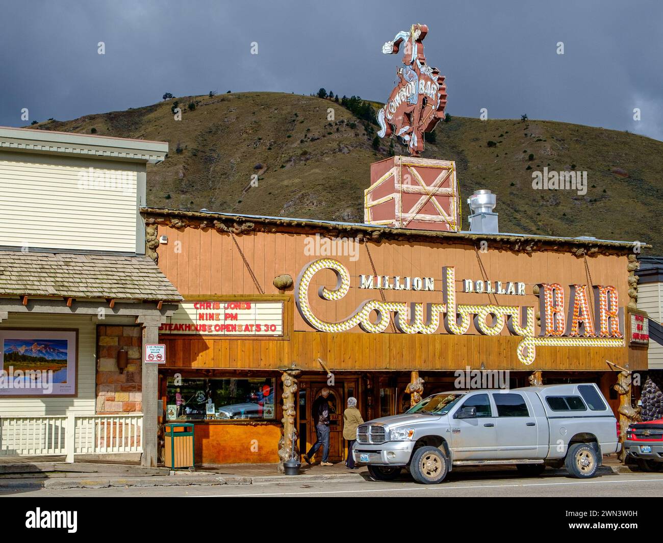 The legendary Million Dollar Cowboy Bar in Jackson, Wyoming has ...