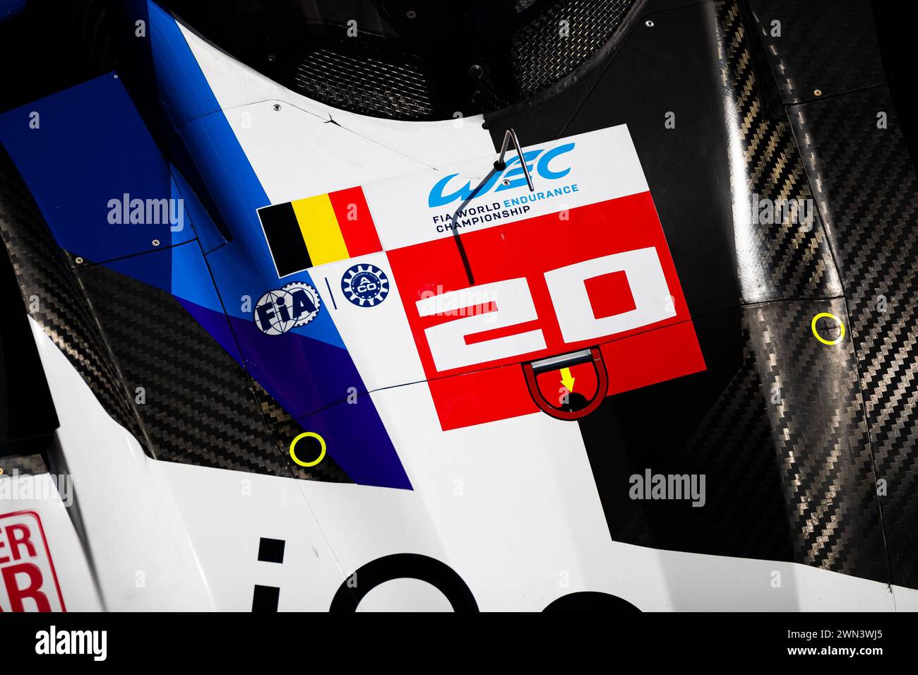 Lusail, Qatar. 29th Feb, 2024. 20 VAN DER LINDE Sheldon (zaf), FRIJNS ...