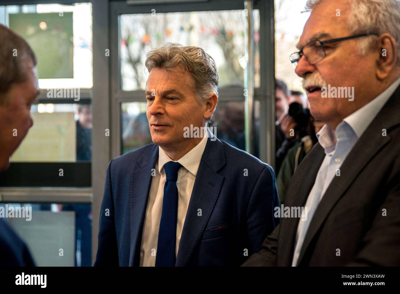 Communist party national secretary and deputy, Fabien Roussel and ...