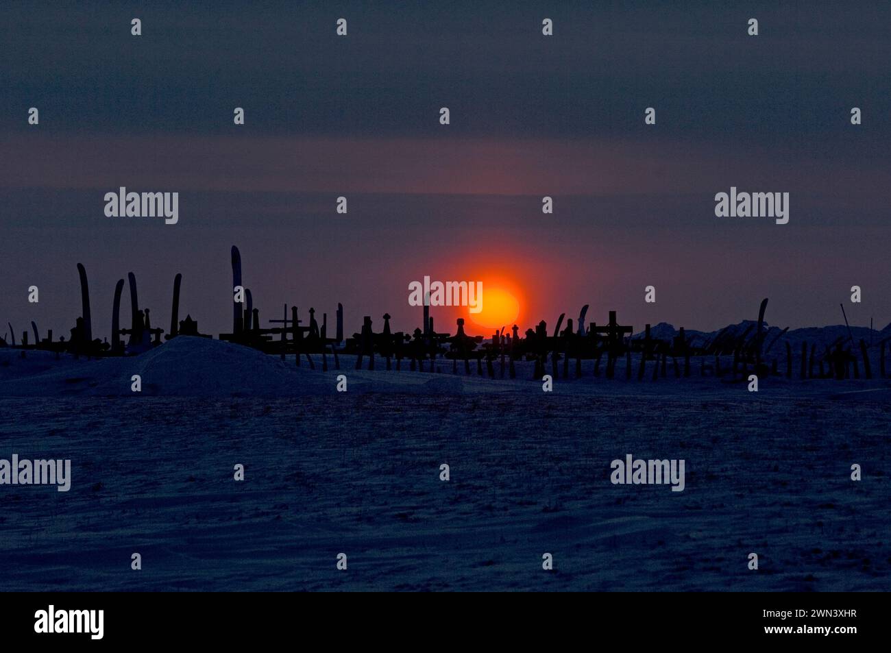 Graveyard marked whale rib bones hi-res stock photography and images ...