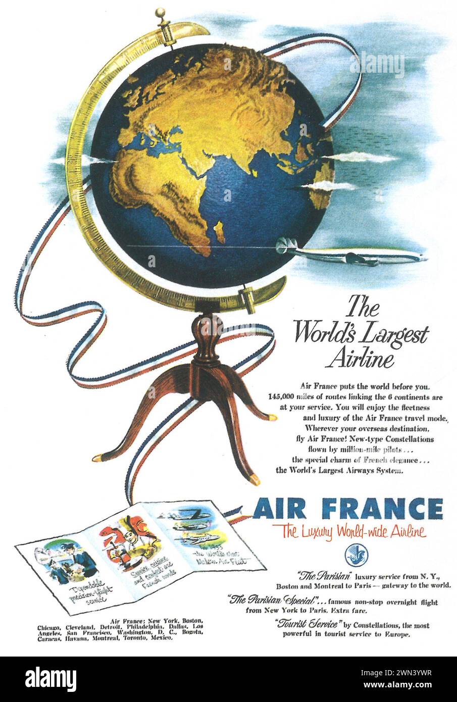 Air france ads hi-res stock photography and images - Alamy