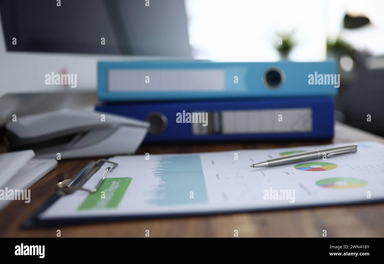 Pile of important documents Stock Photo - Alamy