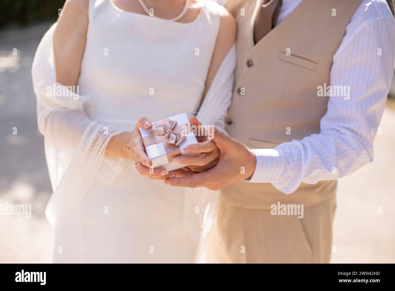 Two women getting married hi-res stock photography and images - Alamy