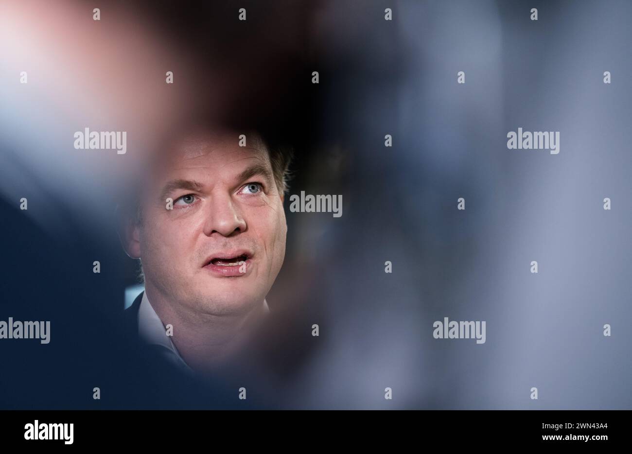 THE HAGUE - NSC leader Pieter Omtzigt arrives for a new round of ...