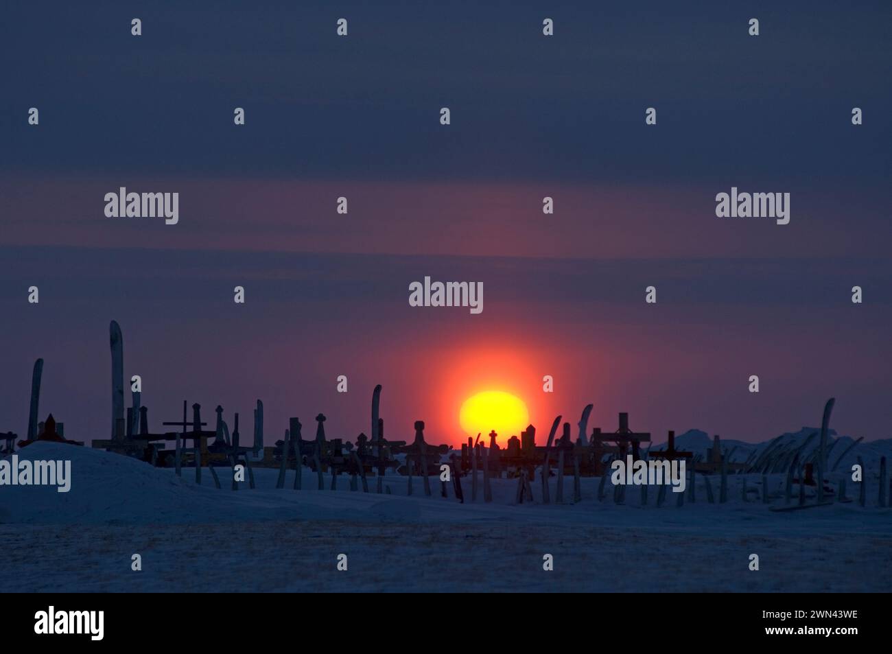 Graveyard marked whale rib bones hi-res stock photography and images ...