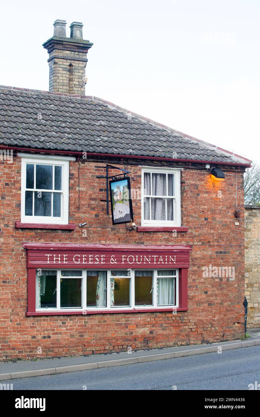 Croxton kerrial geese hi-res stock photography and images - Alamy