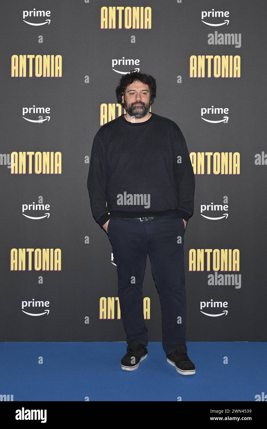 Leonardo Lidi during the Photocall of the movie ANTONIA, 29 February ...