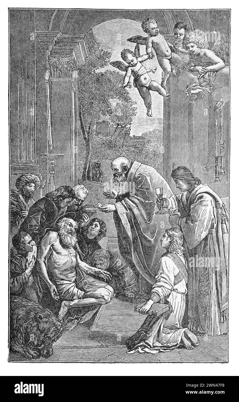 Communion last communion Black and White Stock Photos & Images - Alamy