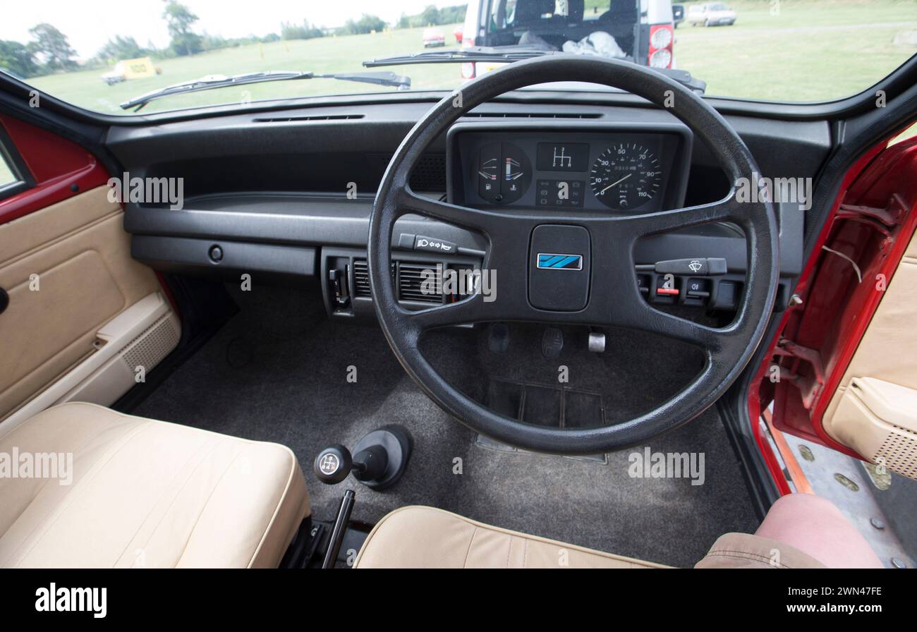 26/07/14 Princess Diana's Mini Metro is loaded onto its trailer after ...
