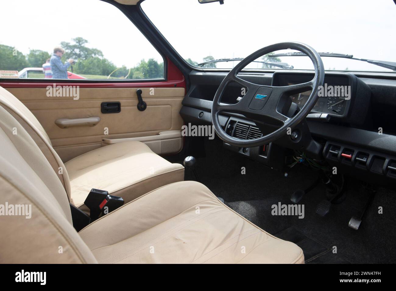 26/07/14 Princess Diana's Mini Metro is loaded onto its trailer after ...