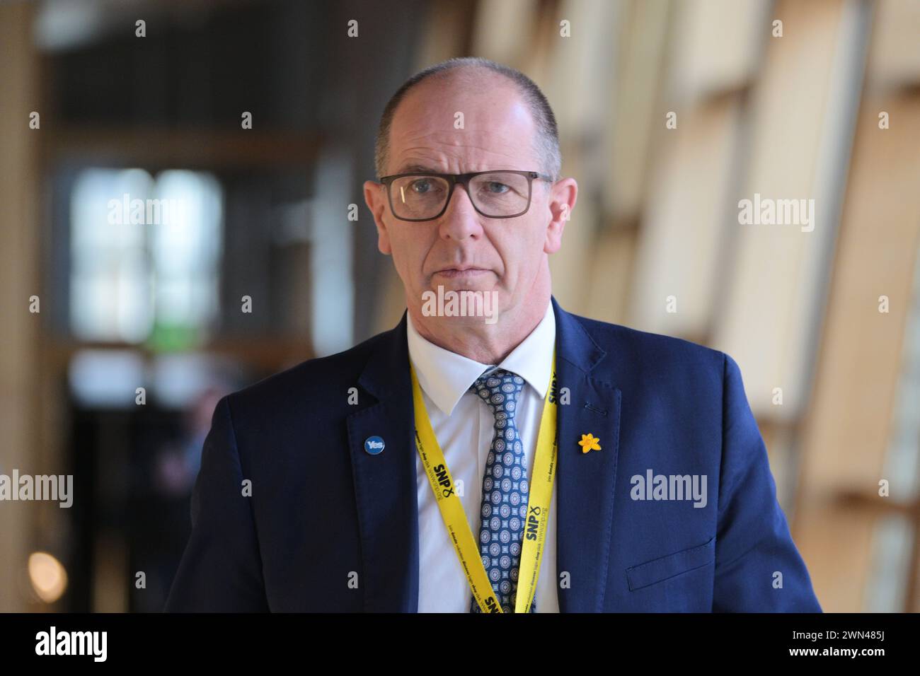Edinburgh Scotland, UK 29 February 2024 Minister for Agriculture and ...