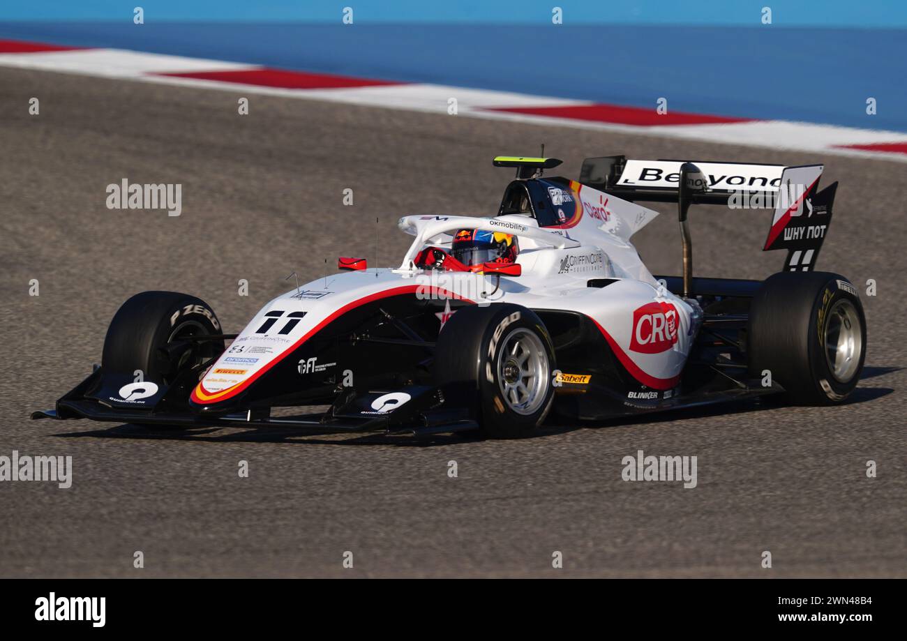 Campos Racing's Sebastian Montoya during Formula 3 Qualifying at the ...