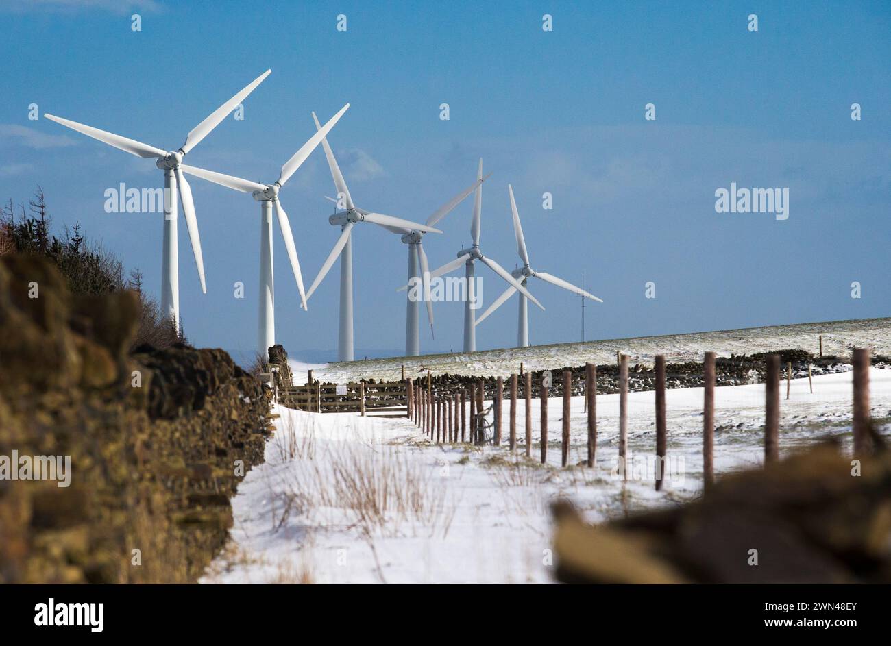 Spicer hill wind farm hi-res stock photography and images - Alamy