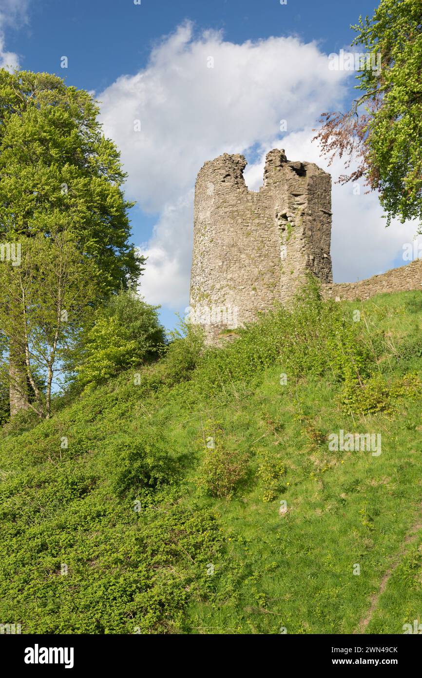 The main castle turret at Kendall, Cumbria, UK Stock Photo - Alamy