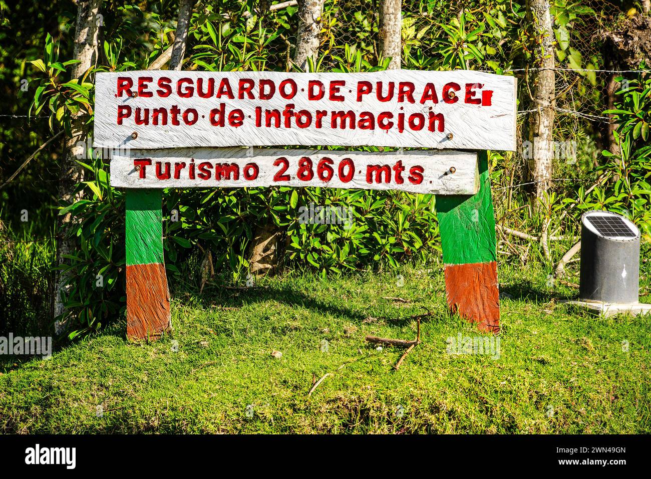 Puracé National Park, Cauca, Colombia Stock Photo - Alamy