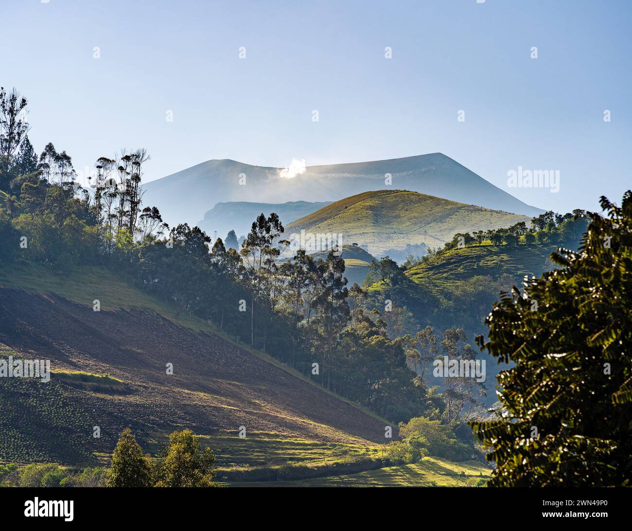 Puracé National Park, Cauca, Colombia Stock Photo - Alamy