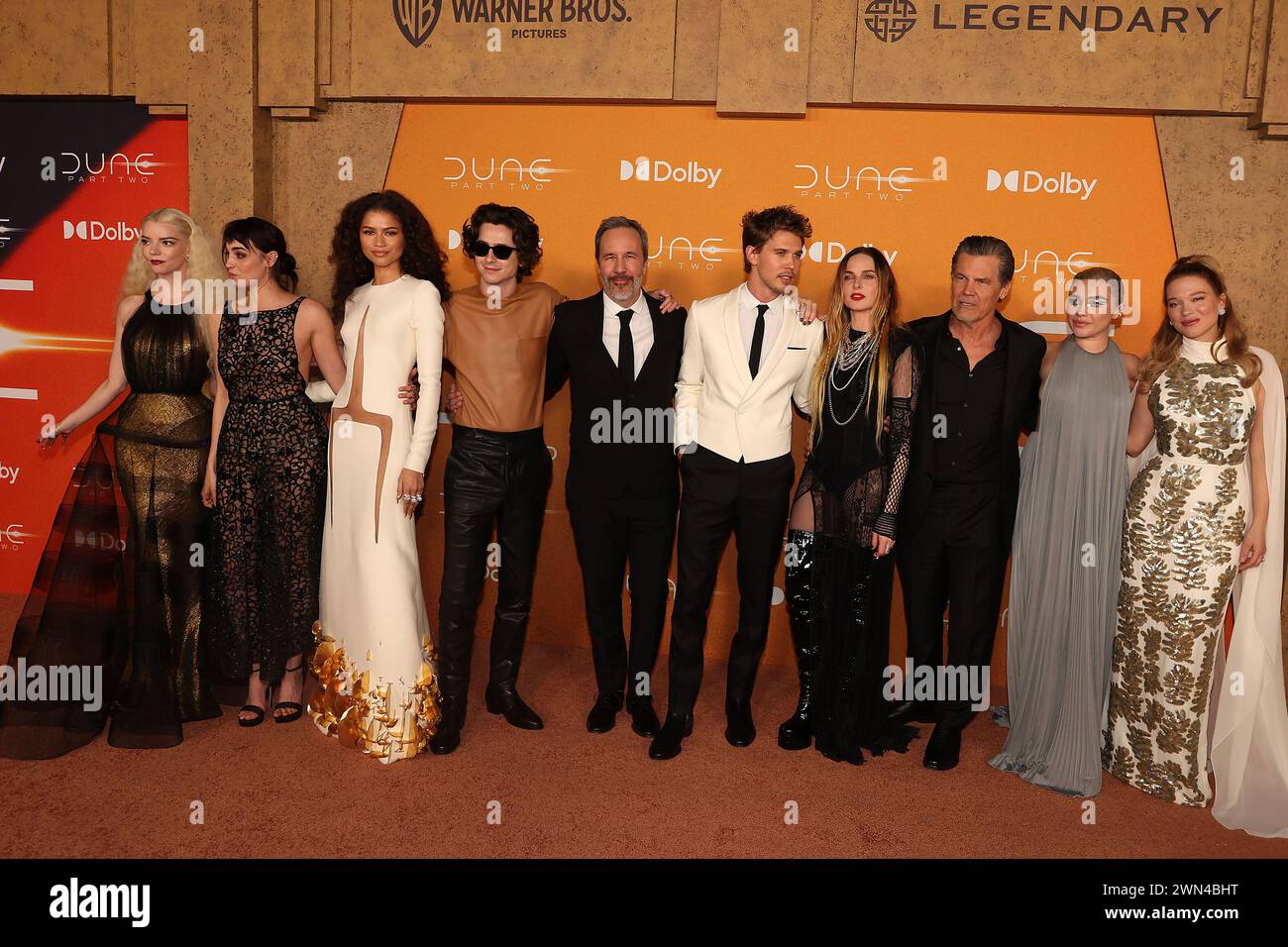 'Dune:Part 2' premiere at Lincoln Center Featuring: Cast of 'Dune Part ...