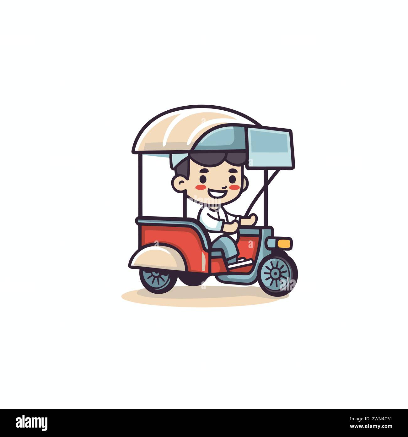 A tuk tuk Cut Out Stock Images & Pictures - Alamy