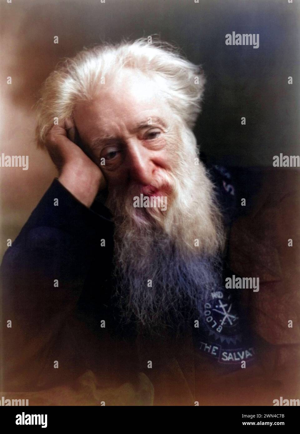 William Booth 1829 to 1912 British Methodist minister preacher and ...