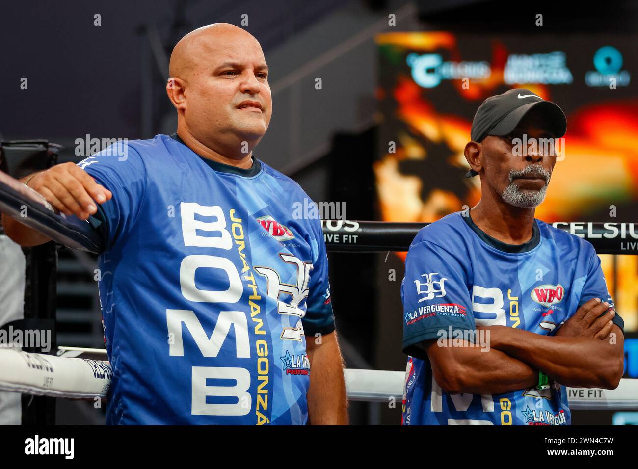SAN JUAN, PUERTO RICO The minimum weight champion of the World Boxing ...