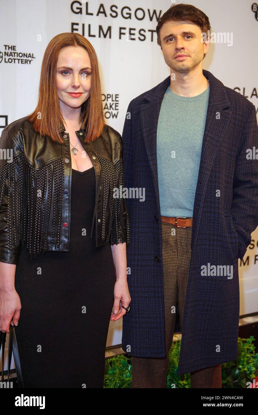 Glasgow, Scotland, UK. 28th February, 2024. Actress, Louise Stewart ...