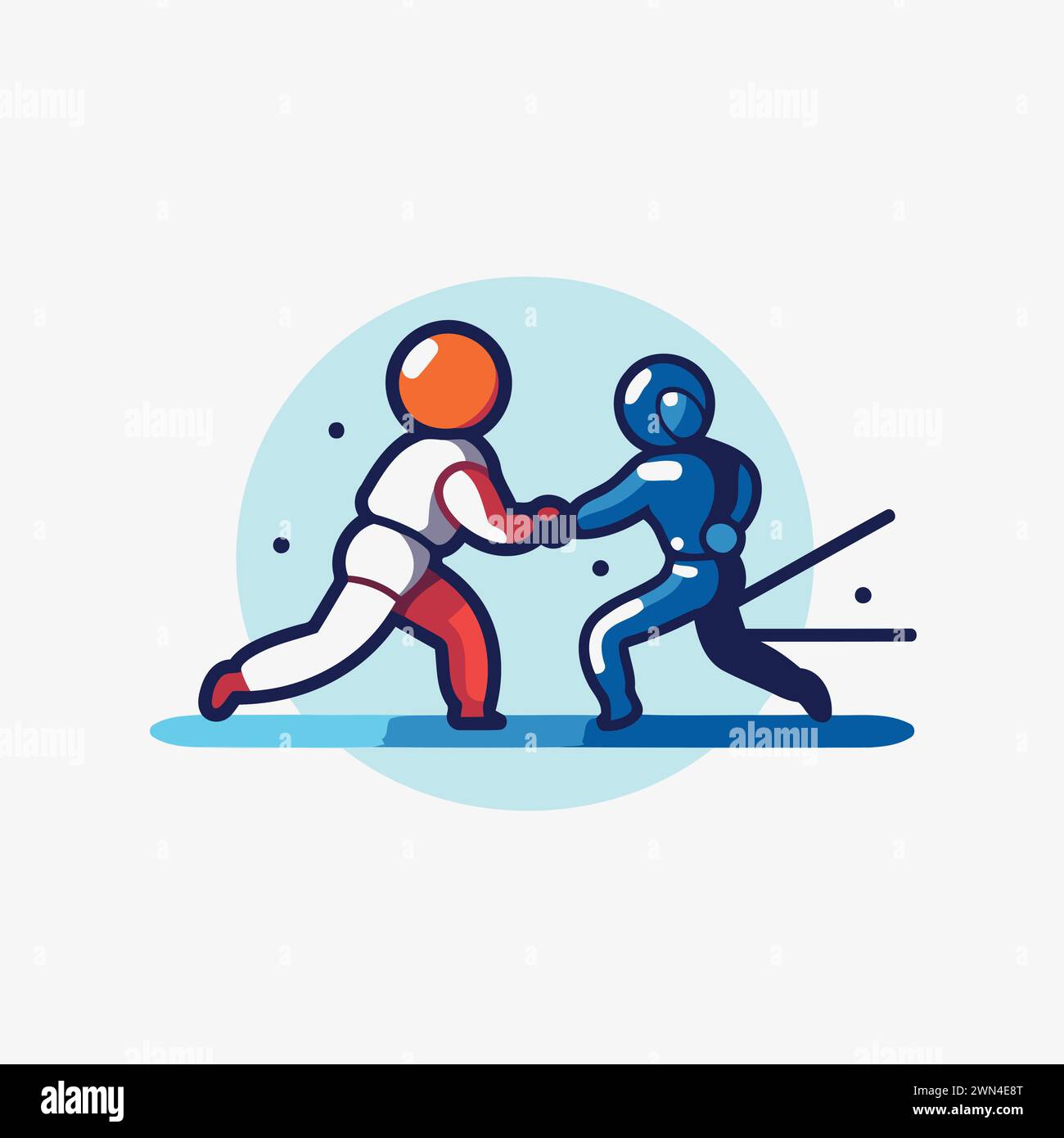 Cartoon swords Stock Vector Images - Alamy