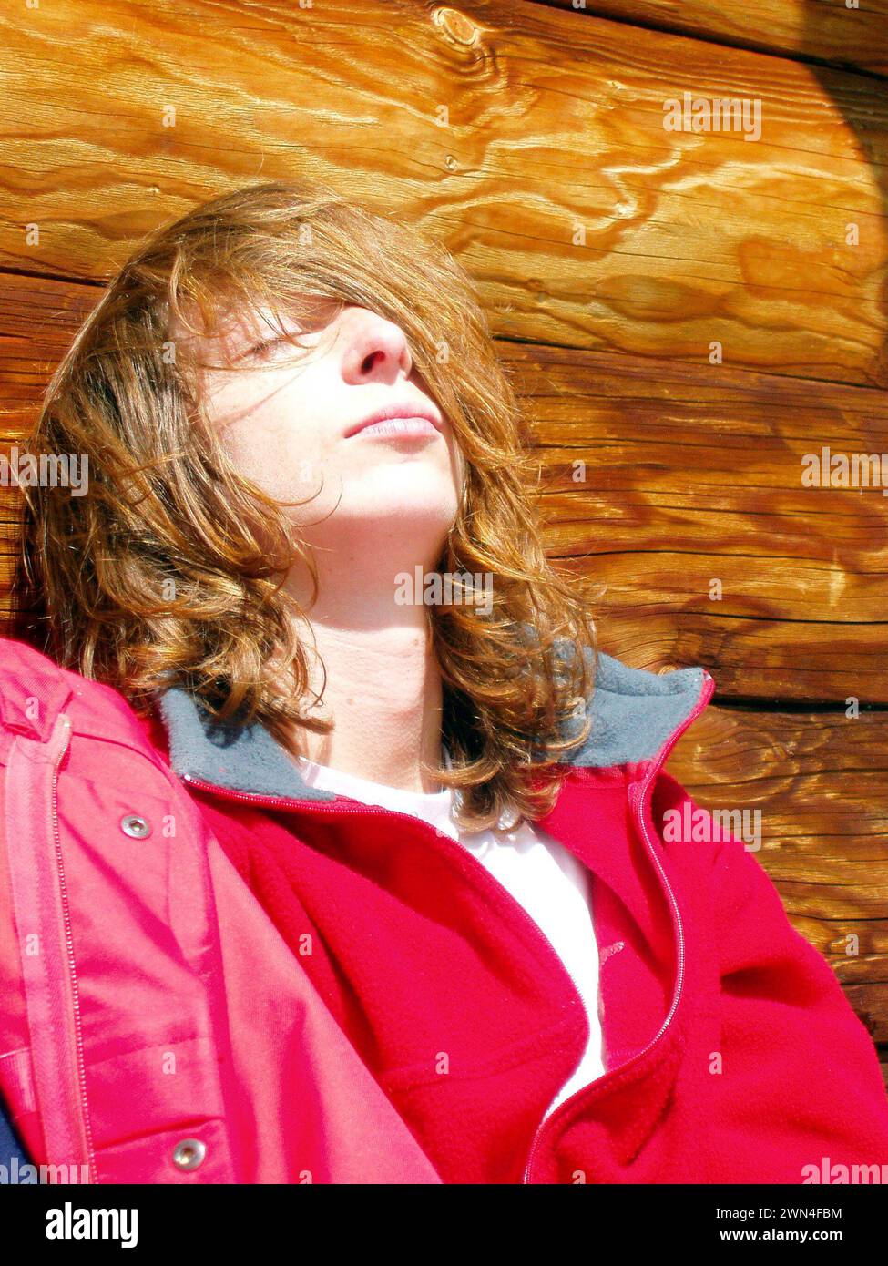 a person relaxing and chilling out, recreation for staying healthy ...