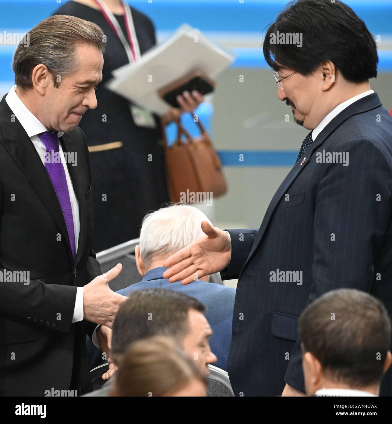 Moscow, Russia. 29th Feb, 2024. The ceremony of announcing the annual ...