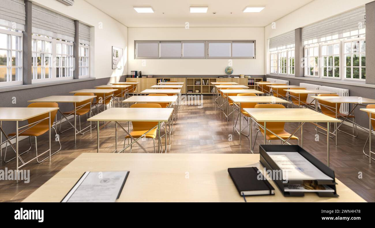 Empty wooden floor hi-res stock photography and images - Alamy