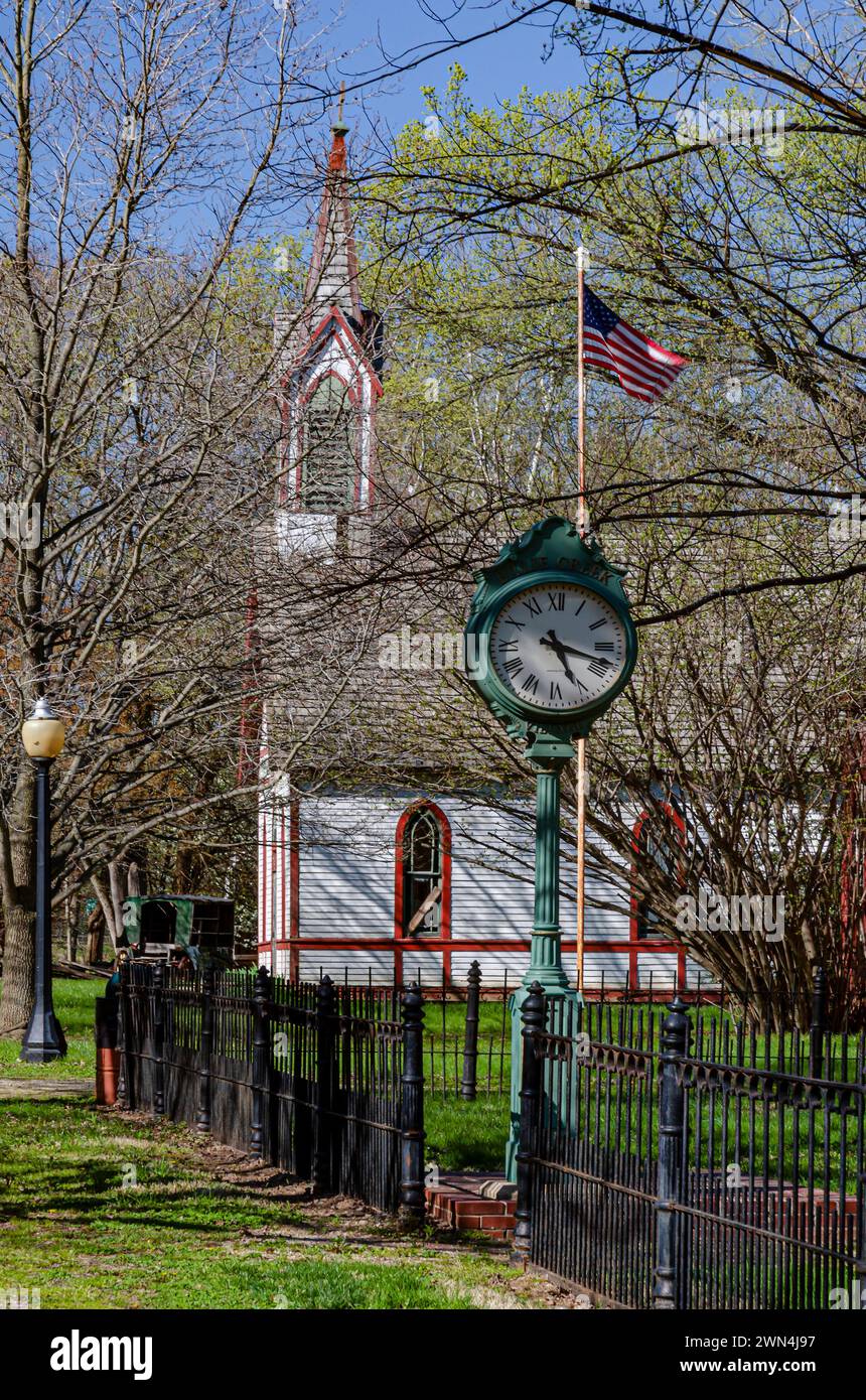 Historic indiana village hi-res stock photography and images - Alamy