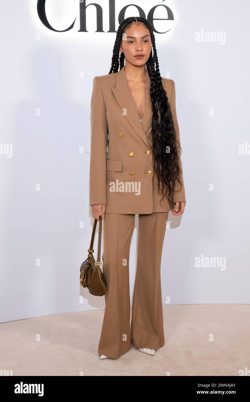 Sharon Alexie attends the Chloe Fall/Winter 2024-2025 ready-to-wear ...