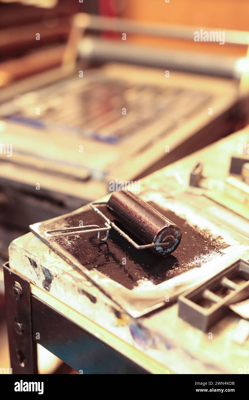 05/05/21 Ink rolloer. For years Chris Barker has been scouring the ...