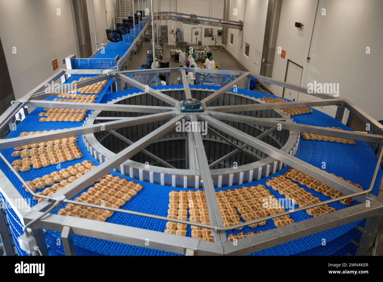 23/03/16 ***FILE PHOTO*** Hot cross buns being made for M&S at ...