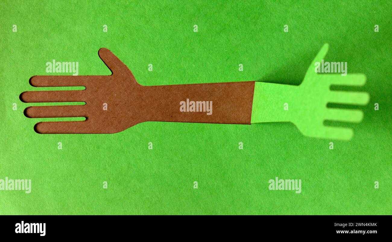 Human arm cut out hi-res stock photography and images - Alamy