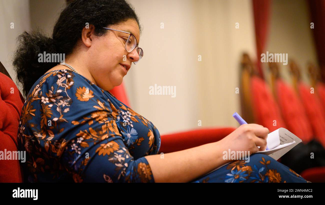 Author Kekla Magoon prepares to speak on her book "Revolution in Our ...