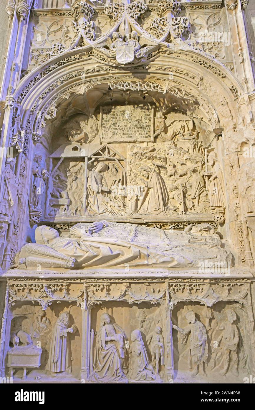 Santa Maria de Burgos cathedral (gothic, renaissace and baroque, 13 ...