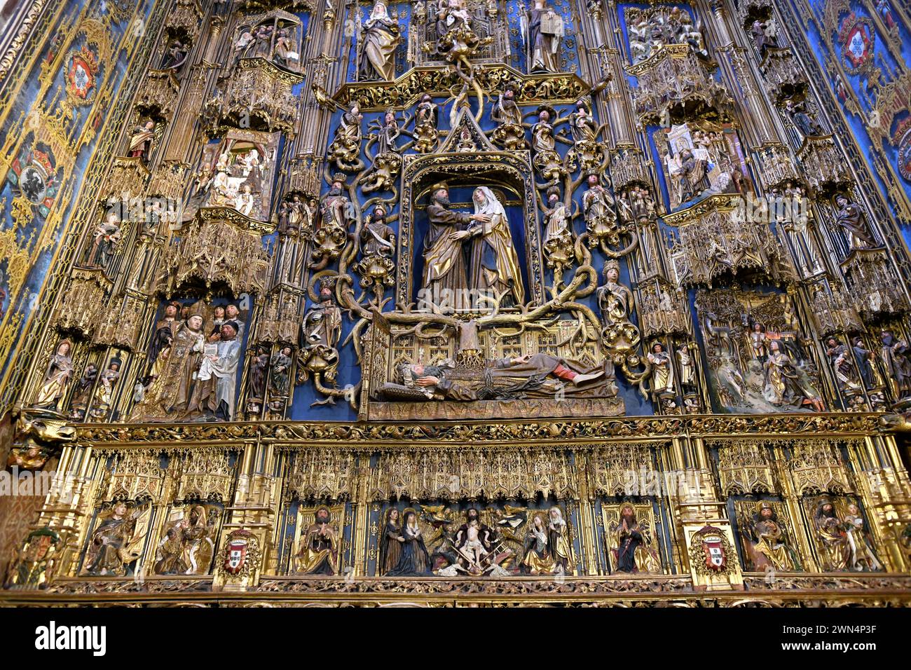 Santa Maria de Burgos cathedral (gothic, renaissace and baroque, 13 ...