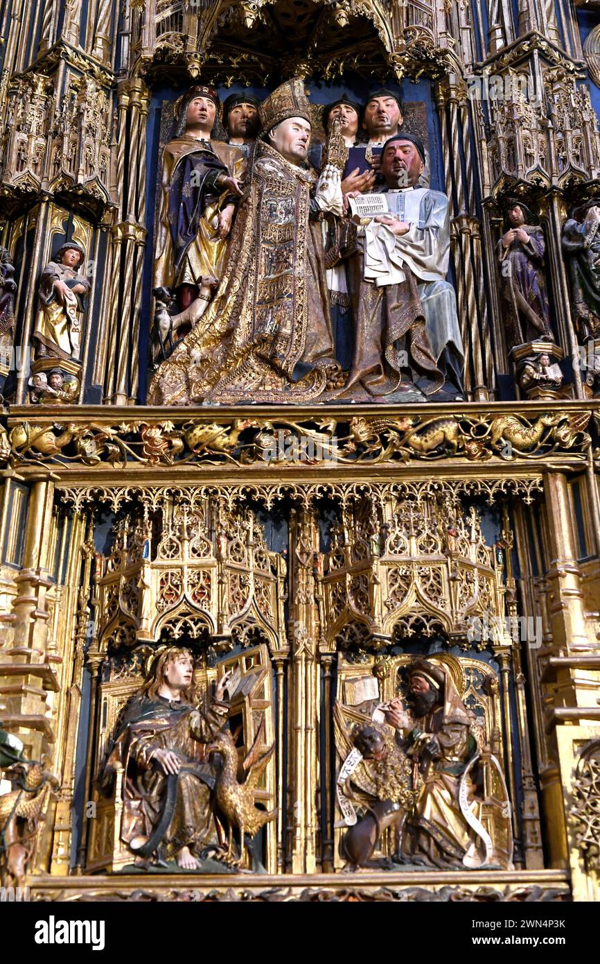 Santa Maria de Burgos cathedral (gothic, renaissace and baroque, 13 ...