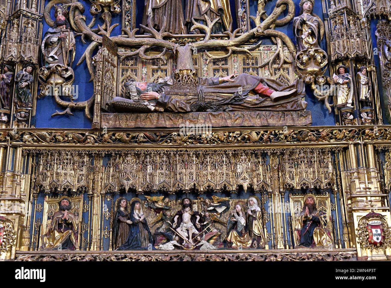 Santa Maria de Burgos cathedral (gothic, renaissace and baroque, 13 ...