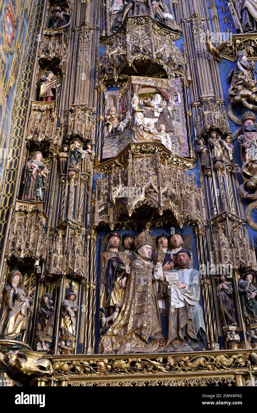 Santa Maria de Burgos cathedral (gothic, renaissace and baroque, 13 ...