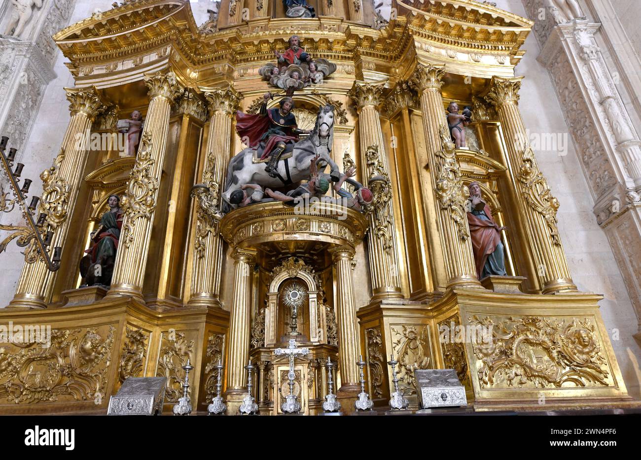 Santa Maria de Burgos cathedral (gothic, renaissance and baroque, 13 ...